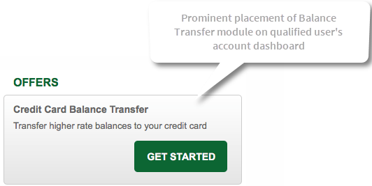 Balance Transfer | JAM UX DESIGN | Informed UX through goal directed design